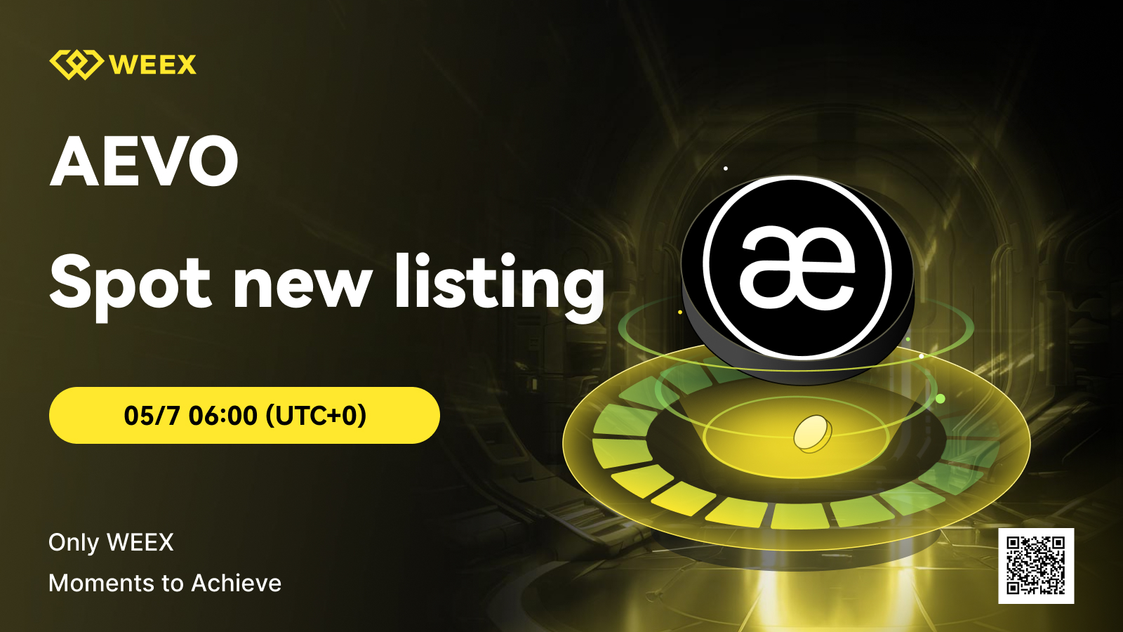 AEVO Spot Trading New Listing – WEEX
