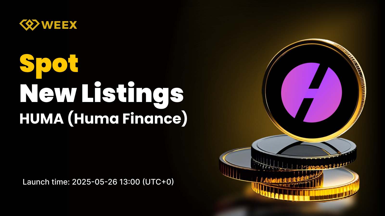 Nueva cotización en WEEX: HUMA (Huma Finance) se listará en el trading spot de WEEX – WEEX España